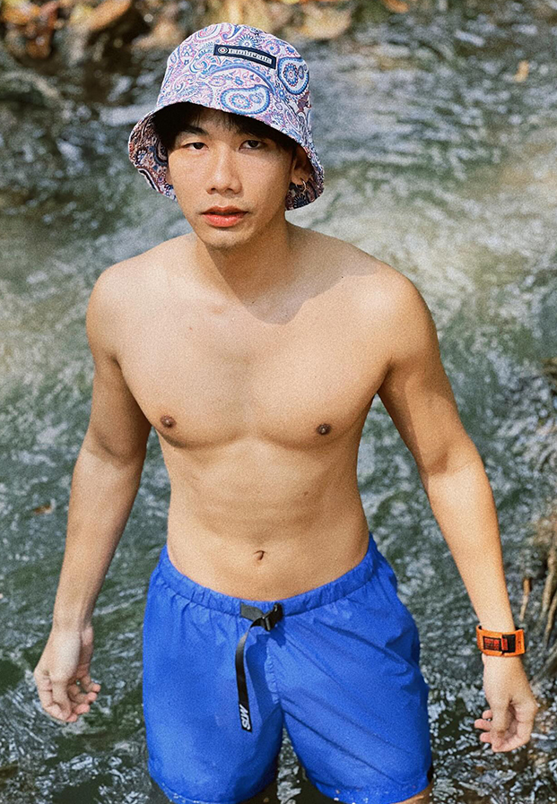 Prin นายแบบหัวเห็ด สายเซ็กซี่สุดแซ่บ มีสไตล์เก๋ไม่เหมือนใคร